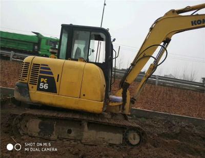 China japan original mini excavator pc56-7/Used komatsu PC56-7 Excavator/ digger for sale