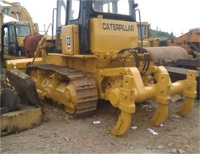 China secondhand cat japan original used cat d6d/d6g/d6h/d6r/d6m bulldozer with three shank ripper for sale
