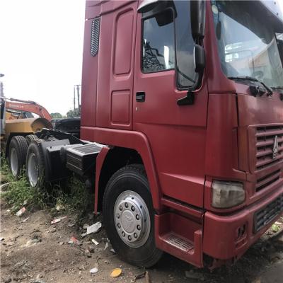 China Secondhand HOWO 351 - 450hp Horsepower and Euro 3 Emission Standard /HINO tractor truck for sale