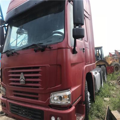China Howo Used 380 6x4 10 wheels tractor head trailer truck/Volvo 10 wheels tractor head trailer for sale