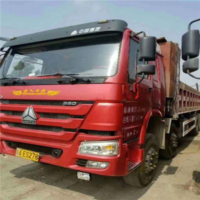China Secondhand 40T 20T 12 Tires Sinotruk 8x4 6x4 Vehicle Dumpr Truck,10t 20t 30t tipping truck In Africa FOB Reference Price for sale