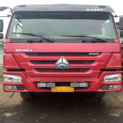 China Manual Transmission Type howo dump 10wheels truck/6x4 middle lifting howo dump truck for sale for sale