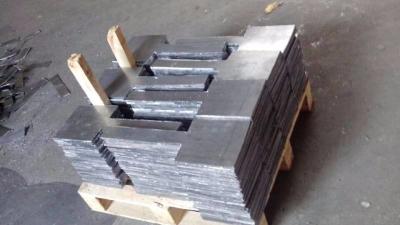 China Double Herringbone Lead Shielding Bricks Customized 15Mm For Industrial NDT for sale