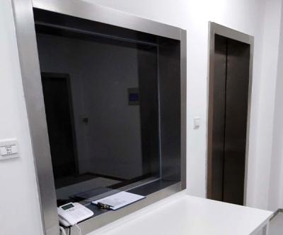 China Customized X Ray Protective Lead Glass For Radiation Shielding In Interventional Therapy for sale