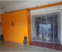 China Steel Frame Radiation Protection Door Finish with Powder Coating Or Stainless Steel Customizable Height Height as Required for sale