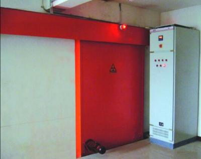 China Customized Anti Radiation Lead Door Steel Frame For Industrial NDT for sale