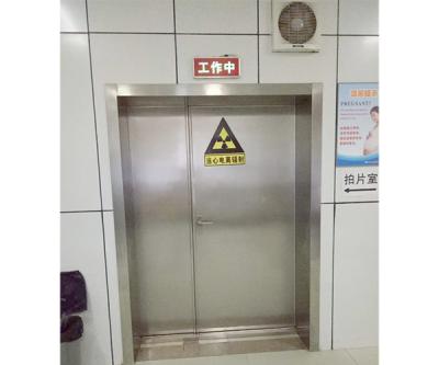China Medical Radiography Steel Radiation-Shielding Door with Steel Frame Construction and Function for sale