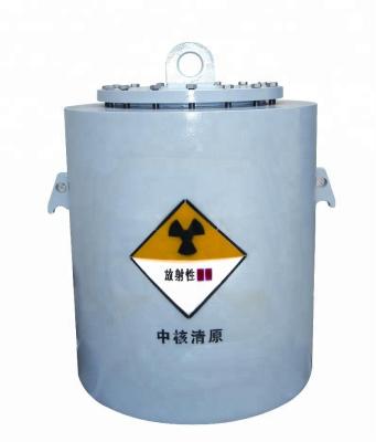 China Radioactive Material Storage Lead Shielded Containers With Double Locking Device for sale