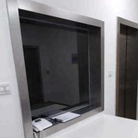 China 18 mm Lead Glass Shielding / X Ray Protection Materials for Industrial NDT for sale