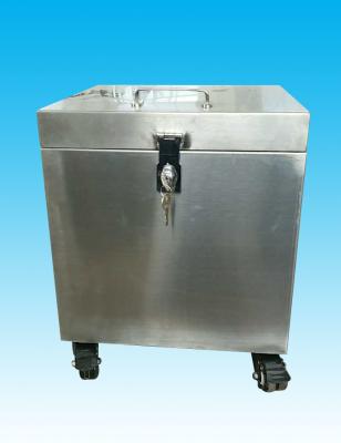 China Customized Casters Lead Shielded Box For Transport And Storage Radioactive Source for sale