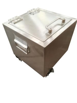 China Double Lock Lead Shielded Box Storage Transport Radioactive Sources Customized for sale