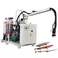 China Energy Saving Convenient Rigid Surfboard Pu Pouring Machine for sale