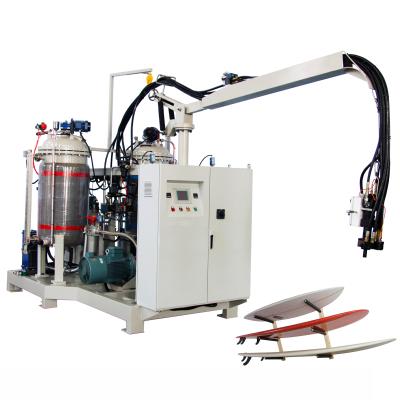 China Energy Saving Convenient Rigid Surfboard Pu Pouring Machine for sale