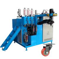 China PU Castor Wheels Making 0.01S Polyurethane Casting Machine for sale