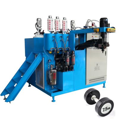 China PU Dumbbell Shape Wheel 30L Polyurethane Casting Machine for sale
