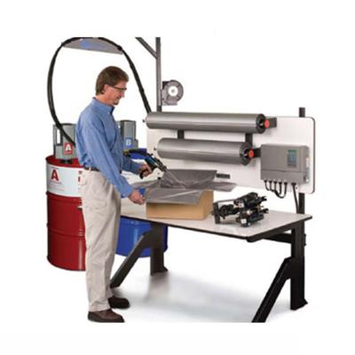 China Precision Instrument Parts 0.01s Foam In Place Packaging Machine for sale