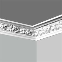 China PU Cornice Moulding Fireproof Polyurethane Molded Products for sale