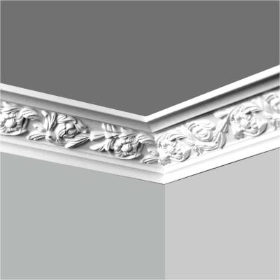 China PU Cornice Moulding Fireproof Polyurethane Molded Products for sale