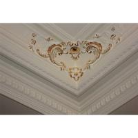 China PU Cornice Moulding Fireproof Polyurethane Molded Products for sale