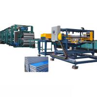 China Insulated Roof 48000*8000mm PU Sandwich Panel Machine for sale