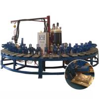 China Polyurethane Wool Insole 1.5kW Shoe Injection Moulding Machine for sale