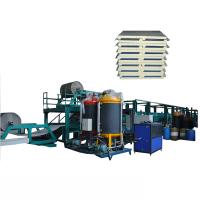 China Discontinuous 120kW PU Sandwich Panel Production Line for sale
