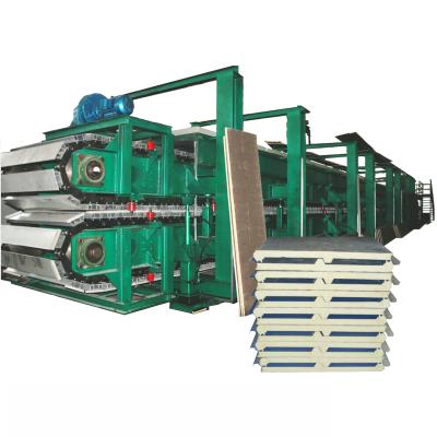China 100mm Polyurethane Sandwich Panel Line for sale