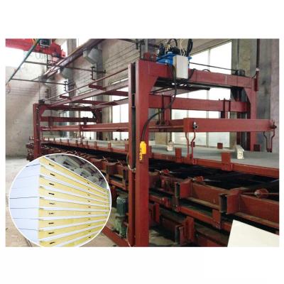 China 250mm PU Sandwich Panel Production Line for sale