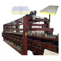 China Garage Door 1200mm Polyurethane Sandwich Panel Machine for sale