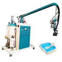 China Polyurethane Soft C Shaped Memory Foam Pillow Molding Low Pressure PU Filling Machine for sale