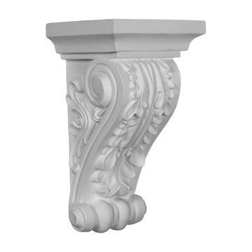 China Fypon Sculptured Stainable Corbels Brackets PU Cornice Polyurethane Molded Products for sale