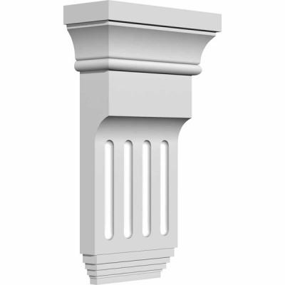 China PU Decorative Brackets For Shelves Polyurethane Molded Products for sale
