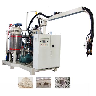 China Wood Imitation Mirror Frame Molding High Pressure PU Foaming Machine for sale