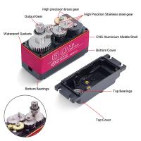 China Arcosky Ds51160 Waterproof Digital Servo 160kg Torque 24V Metal For Rc Car Steering Robo for sale