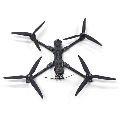 China 6S Battery Foldable FPV Drone Payload 3kg Long Distance 15KM 10 Inch FPV Frame for sale