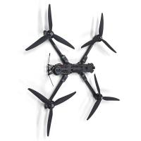 China 6S Battery Foldable FPV Drone Payload 3kg Long Distance 15KM 10 Inch FPV Frame for sale