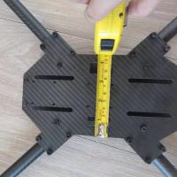 China Heavy Lift FPV Drone Frame 18 Inch Positive X Carbon Fiber Armature Kit Large UAV Frame for sale