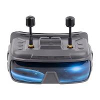 China 3.5 Inch Ips Screen FPV Drone Goggles 5.8g Analog With Dvr 40ch 1024 * 600px Resolution for sale