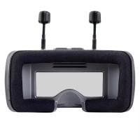 China 3.5 Inch Ips Screen FPV Drone Goggles 5.8g Analog With Dvr 40ch 1024 * 600px Resolution for sale