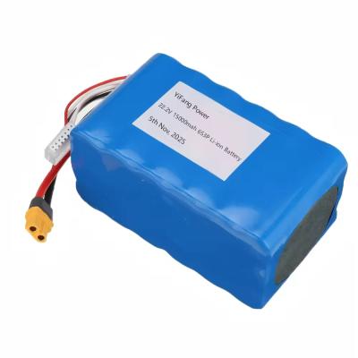 China Long Endurance FPV Drone Battery 6S 22.2V 21700 Li Ion Battery Pack 15000‑30000mAh for sale