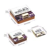 China 1‑10Hz FPV Drone GPS Module M10 Chip QMC5883 Compass Dual Protocol NMEA / UBX for sale