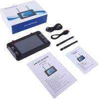 China 4.3 Inch 5.8g Fpv Drone Monitors Built In 1200mah Battery 5-23V Input Low Latency DVR for sale