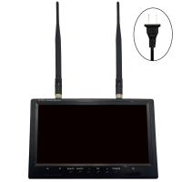 China 9 Inch 5.8g FPV Drone Monitors 20hz - 20khz Stereo Dual Receiver Quadcopter Monitor for sale