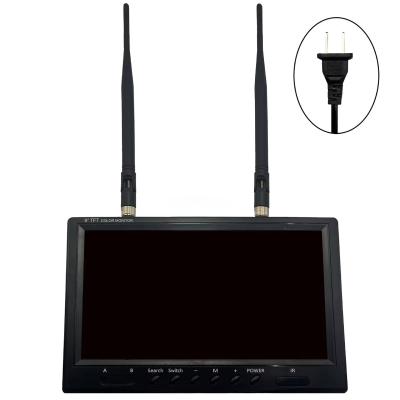 China 9 Inch 5.8g FPV Drone Monitors 20hz - 20khz Stereo Dual Receiver Quadcopter Monitor for sale