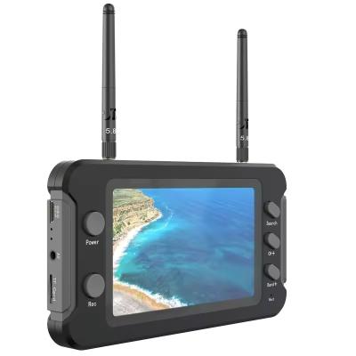 China 5.8g FPV Monitor With 40ch Dvr Ntsc / Pal Auto Search Video Recording For RC Multicopter for sale