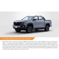 China Jetour T2 's Electric Pickup with 50-80L Fuel Tank Capacity and 5 Seating Options for sale