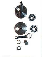 China Standard Size Motorcycle Engine Crankshaft With Bearings Connecting Rod and Certified for sale