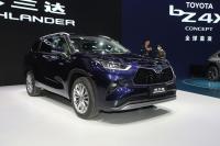 China High Speed Toyota Highlander Gasoline-Electric Hybrid SUV Front Suspension Macpherson for sale