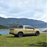 China RD6 Pick UP Pure Electric Car with Tow Package and Battery Charger Max Speed 185 Seats 5 for sale