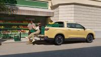 China RD6 Pick UP Pure Electric Car with Tow Package and Battery Charger Max Speed 185 Seats 5 for sale